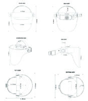 Radiation Face Mask, Full Face Style | Phillips Safety