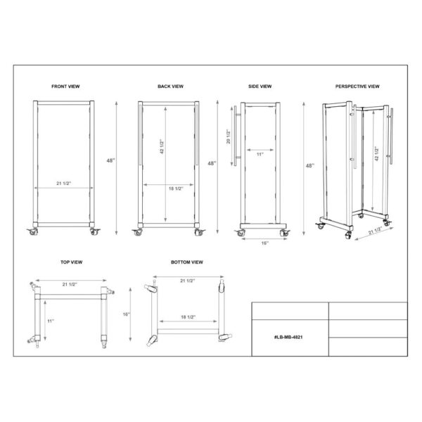 Standing Mobile Shield | Phillips Safety