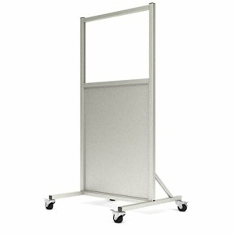 Mobile Leaded Barrier with 24″ x 30″ Window