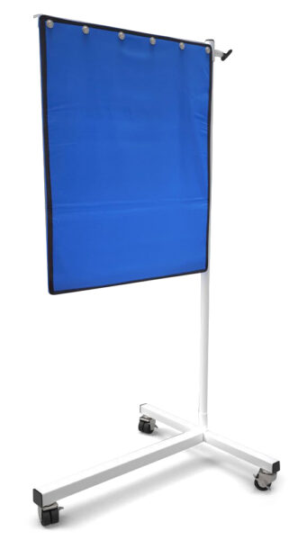 Deluxe Mobile Lead Shield with T-Base - Phillips Safety