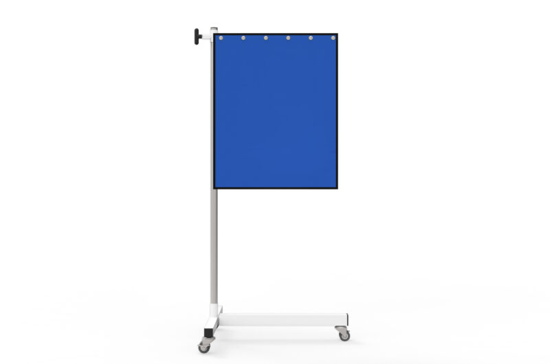 Deluxe Mobile Lead Shield with T-Base - Phillips Safety