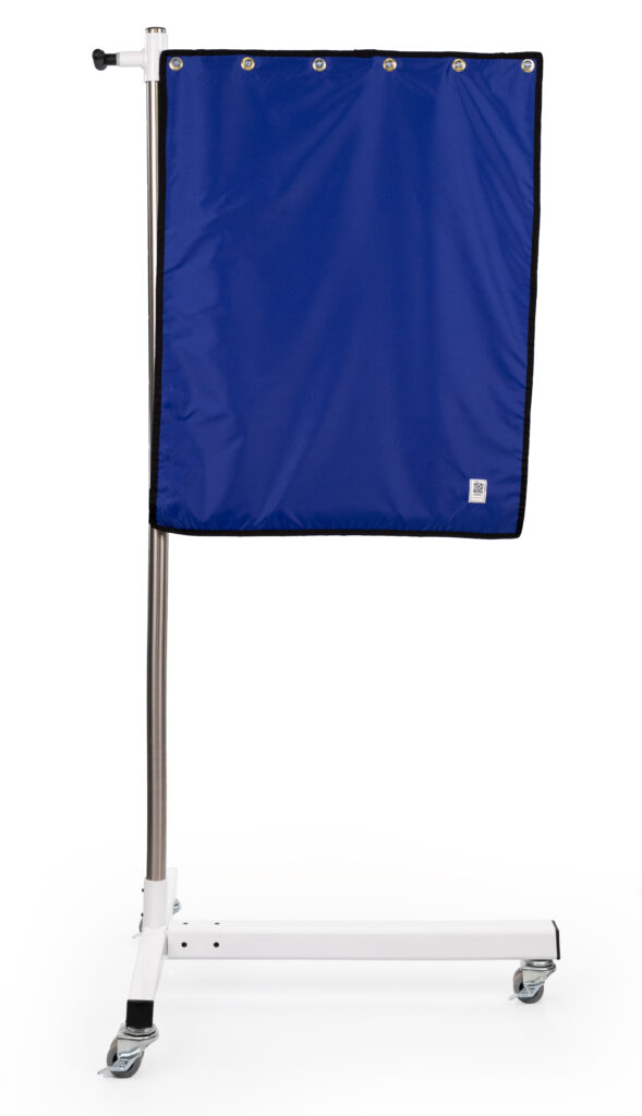 Deluxe Mobile Lead Shield with T-Base - Phillips Safety