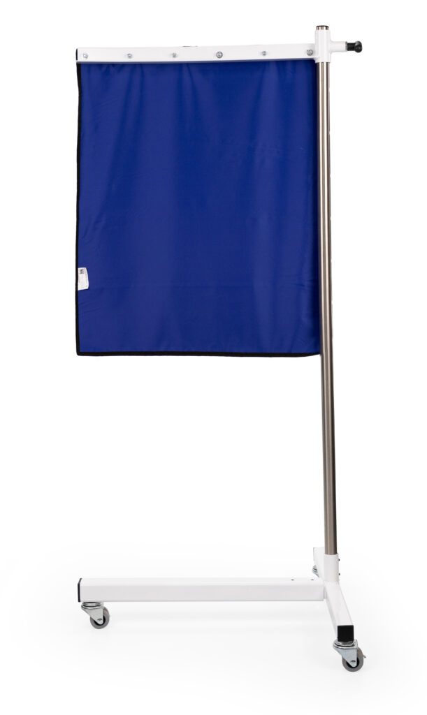 Deluxe Mobile Lead Shield with T-Base - Phillips Safety
