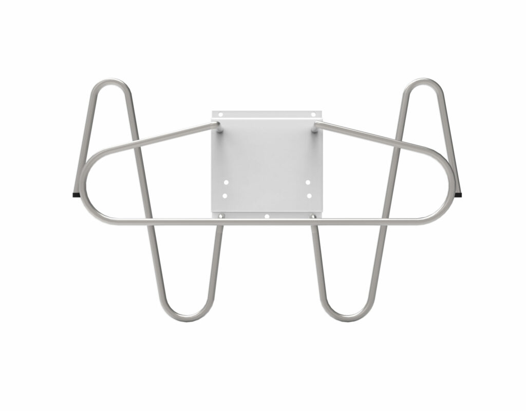 Wall Mounted Chrome Lead Apron and Glove Holder | Phillips Safety