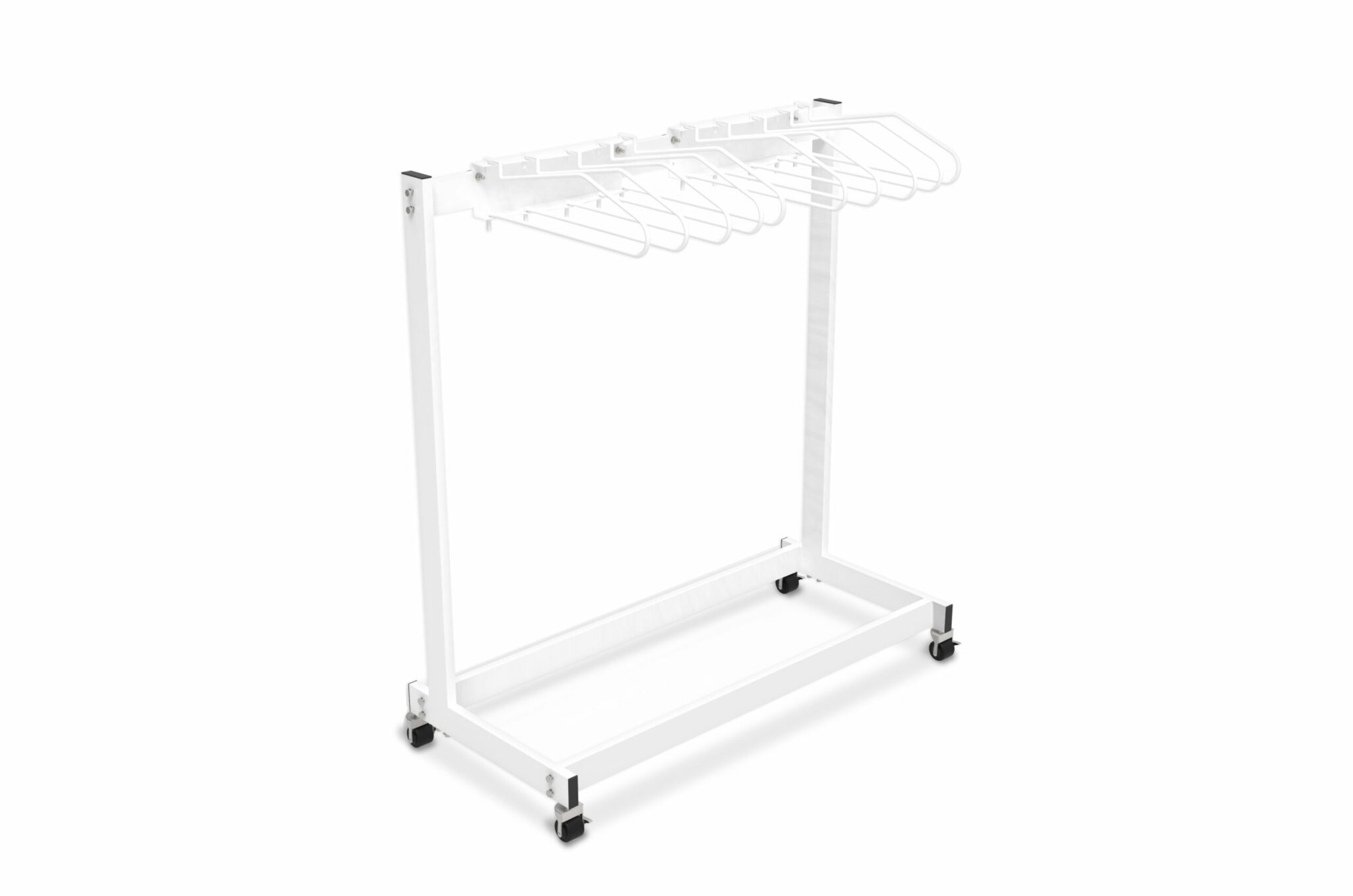 Garment Style Mobile 10-Arm Apron Rack | Phillips Safety
