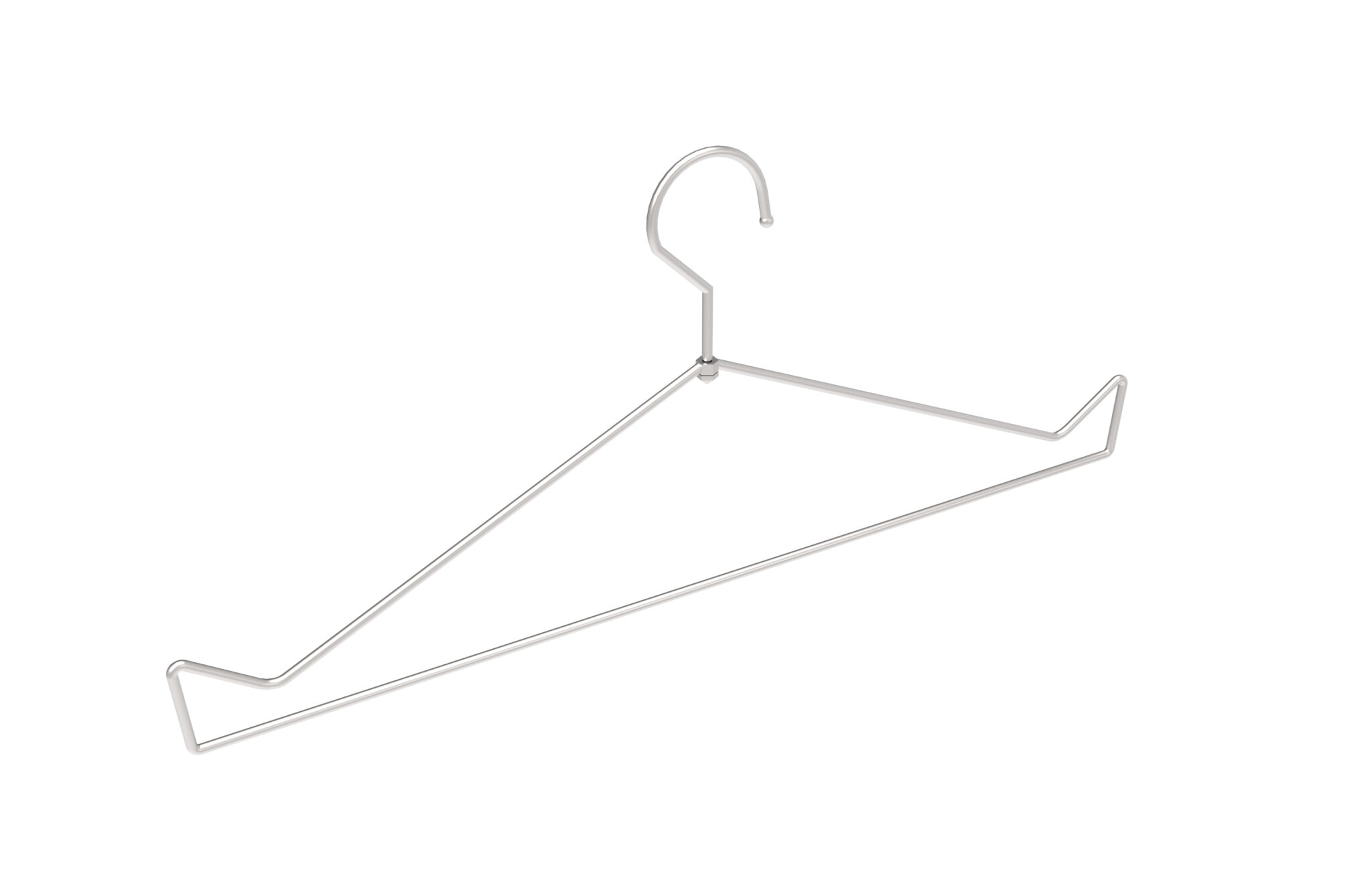 Open Top Chrome Wire Apron Hanger | Phillips Safety