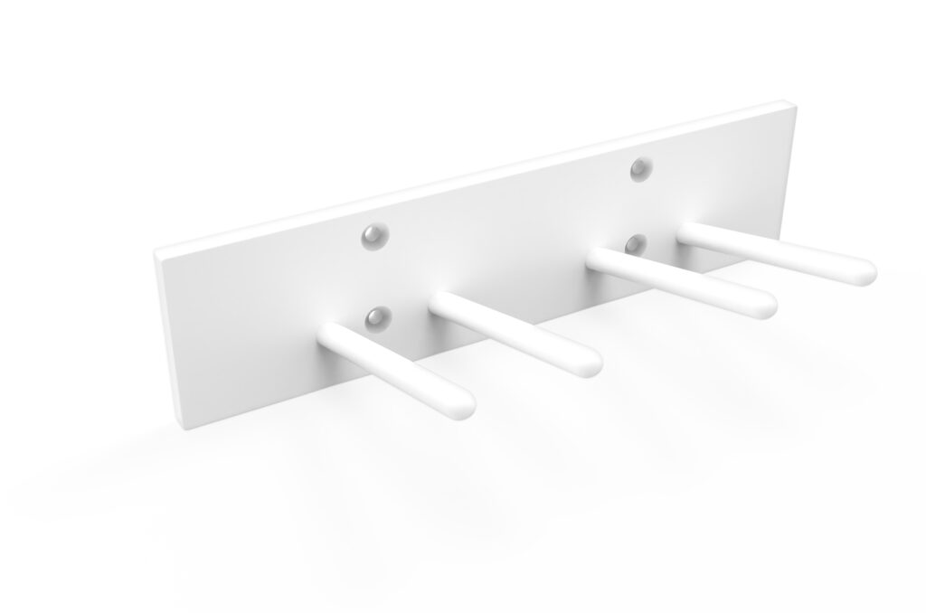 Wall Mounted Lead Apron Peg Rack | Phillips Safety