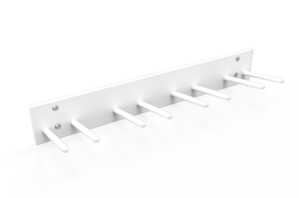 Wall Mounted Lead Apron Peg Rack | Phillips Safety