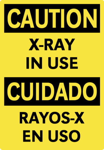 X-Ray In Use - Radiation Sign | Phillips Safety
