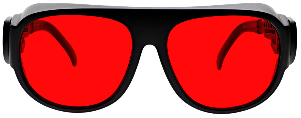 Forensic Safety Glasses | Red Filter | Model 66