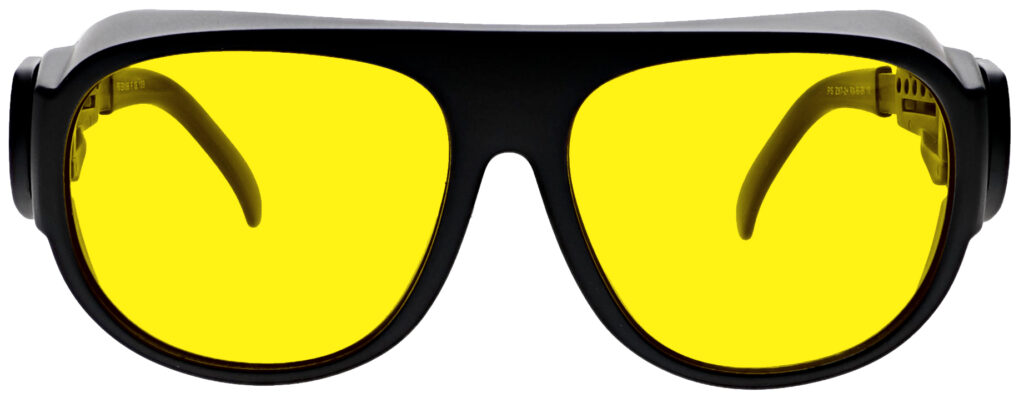 Forensic Safety Glasses | Yellow Filter | Model 66