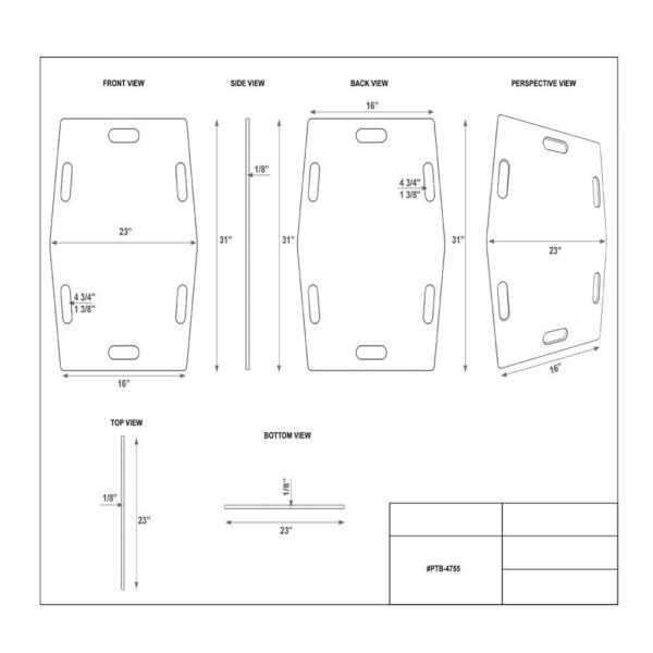 Slide Board Patient Transfer Sheet | Phillips Safety