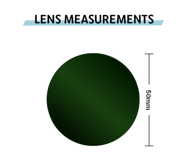 Solar Eclipse Green Shade 14 Welding Glass - Circular | Phillips Safety