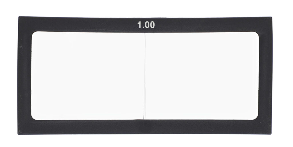 Welding Helmet Glass Magnifier Lens Plate | 2” x 4.25” | Phillips Safety