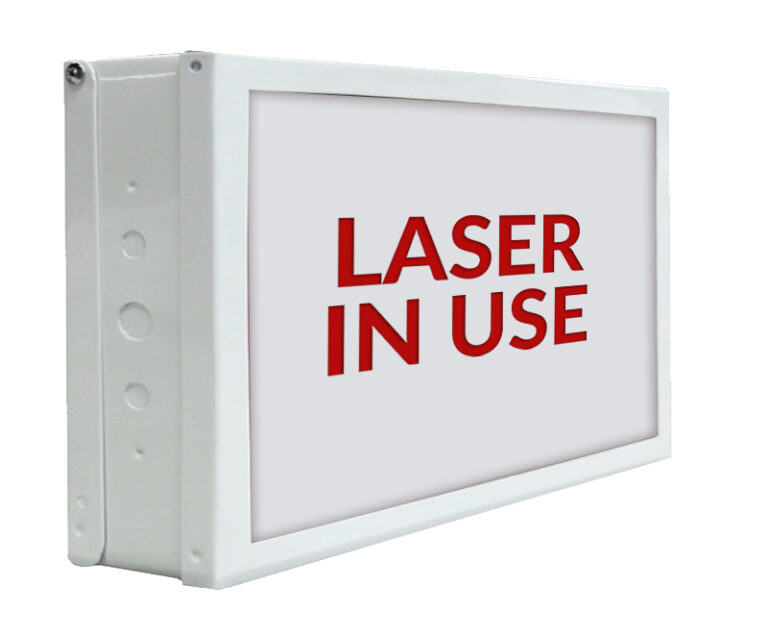 Laser In Use LED Laser Warning Sign | Phillips Safety