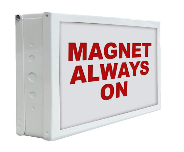 Magnet Always On LED Warning Sign | Phillips Safety