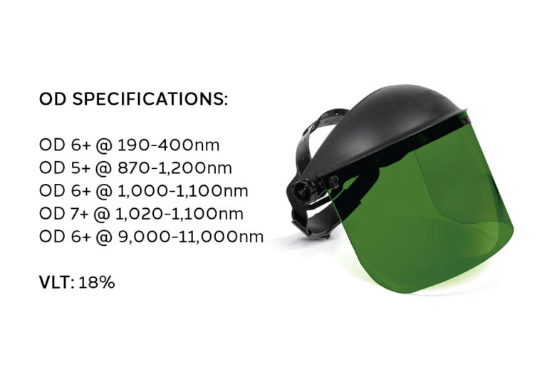 Laser Welding Face Shield Shade 3 | Phillips Safety