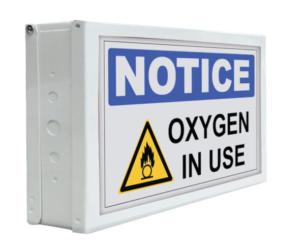 Notice Oxygen in Use Led Sign | Phillips Safety