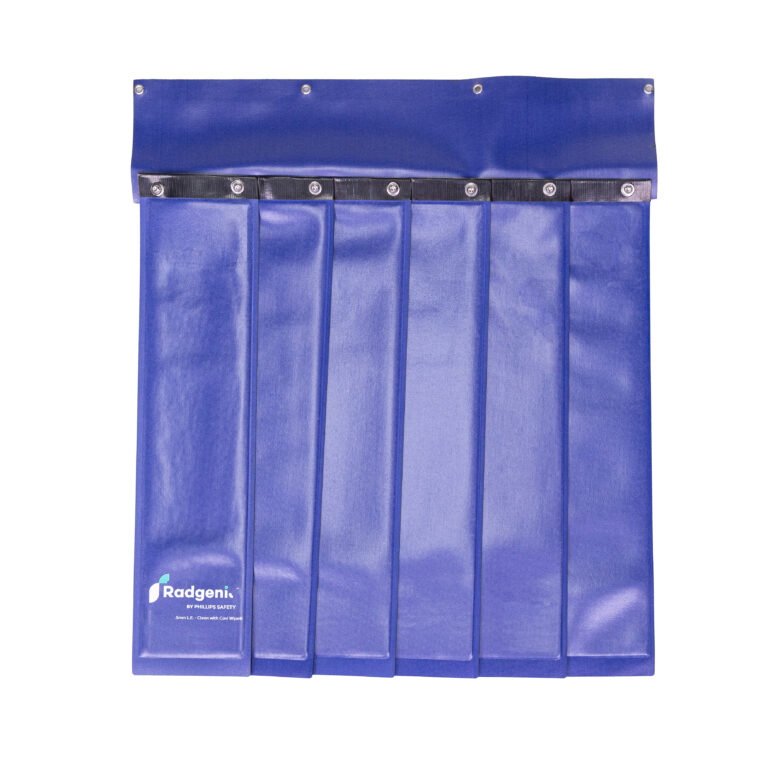 Radiation Quick Mount Pleated Table Shield - Phillips Safety